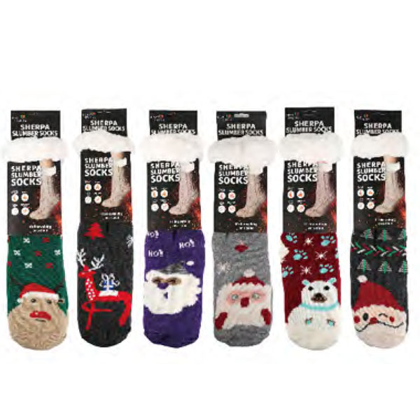 Wholesale Christmas santa claus socks women cotton short winter socks ...